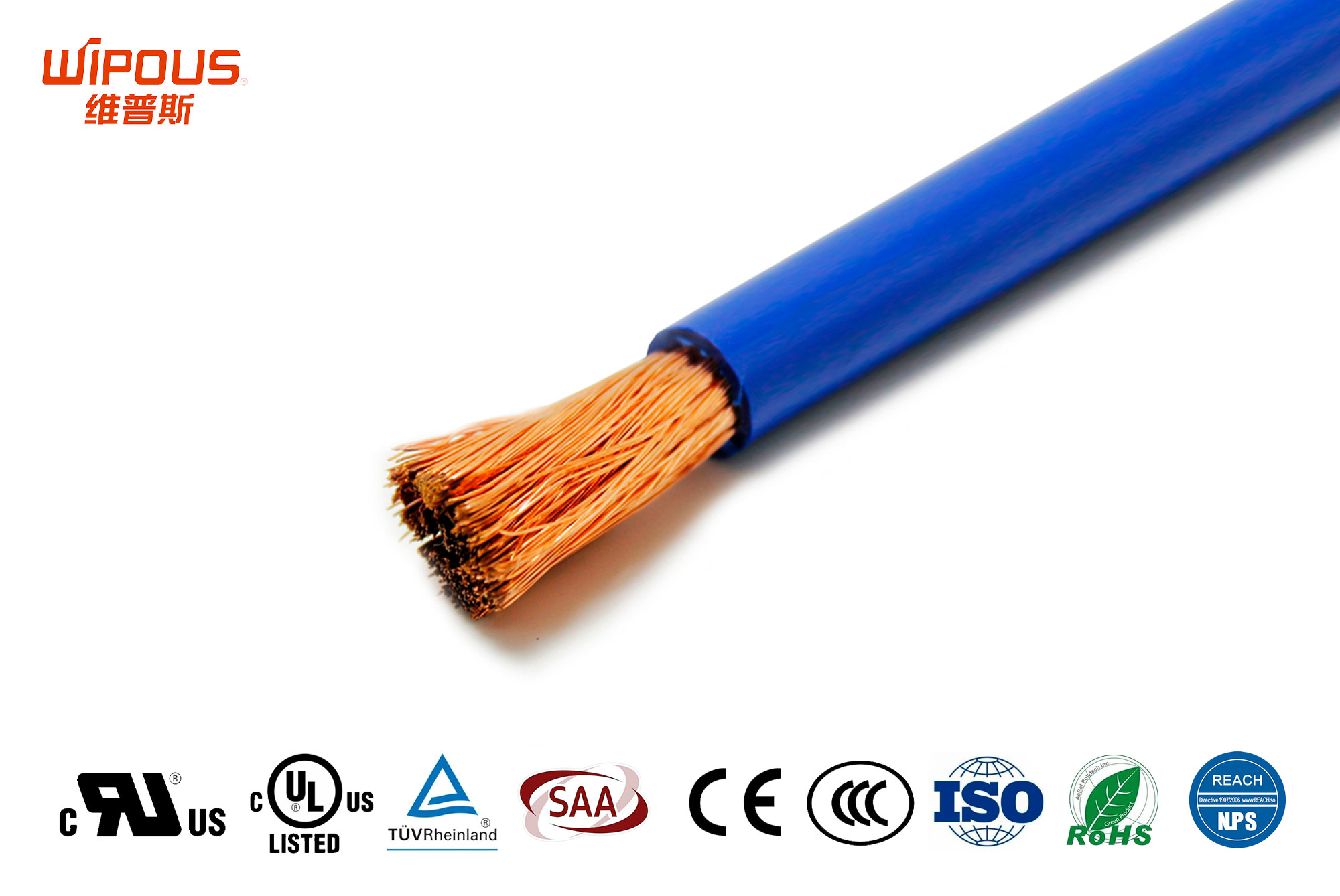 CCC Certified Eco-friendly PVC Insulated Single-Core Cable-Jiangsu Qiaopu