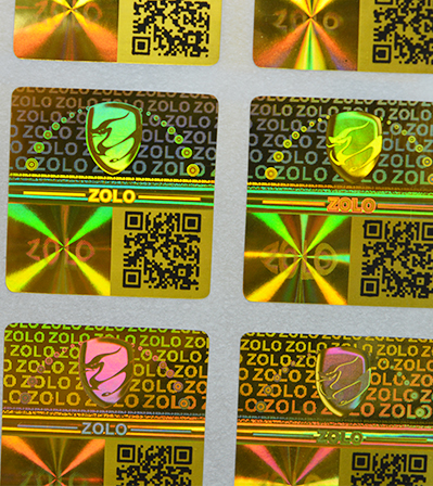 QR Code Hologram Sticker - High-quality, Secure and Eye-catching ...