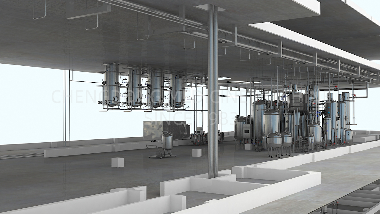 TCM Formula Granules Production Line- Shanghai Chengdong Technology