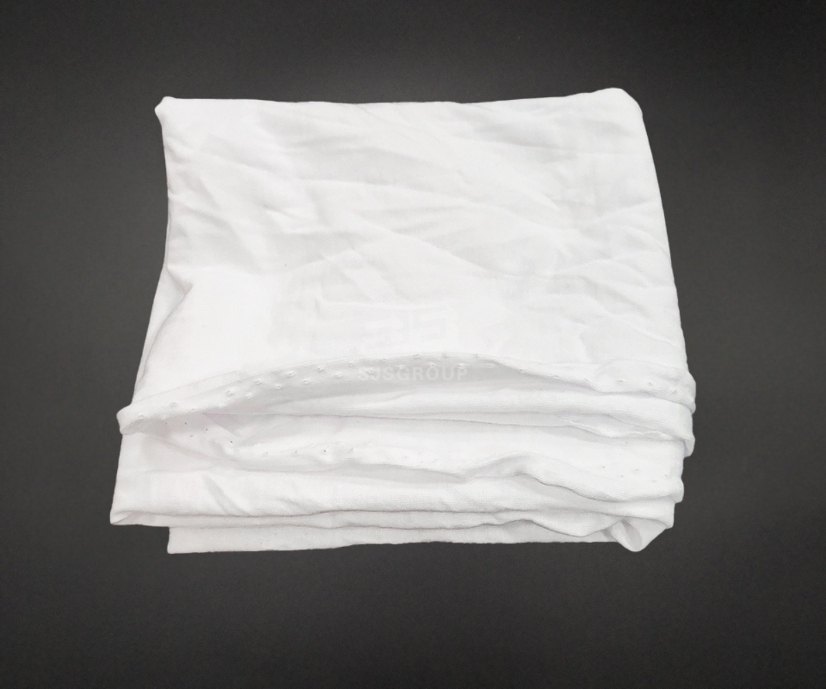 New Standard Size Pure white jersey rags-SJS Group