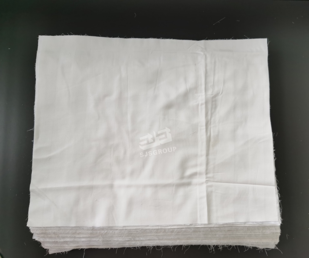 Standard Size White Sheeting Rags-SJS Group