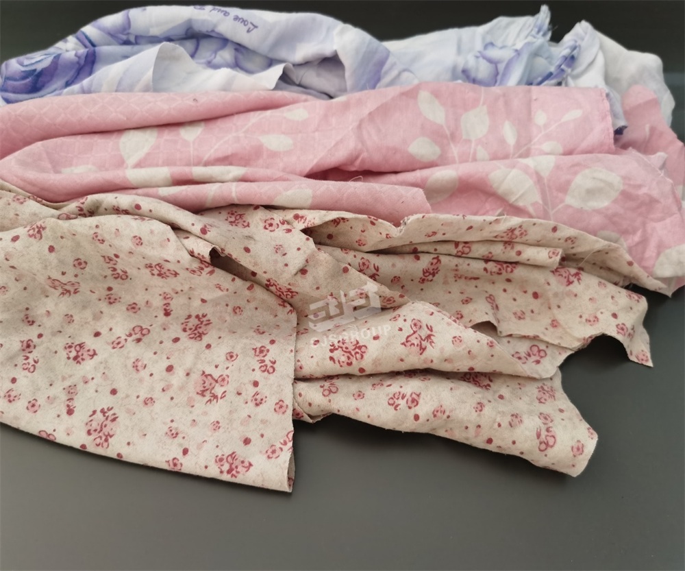 Standard Size Colored Sheeting Rags-SJS Group