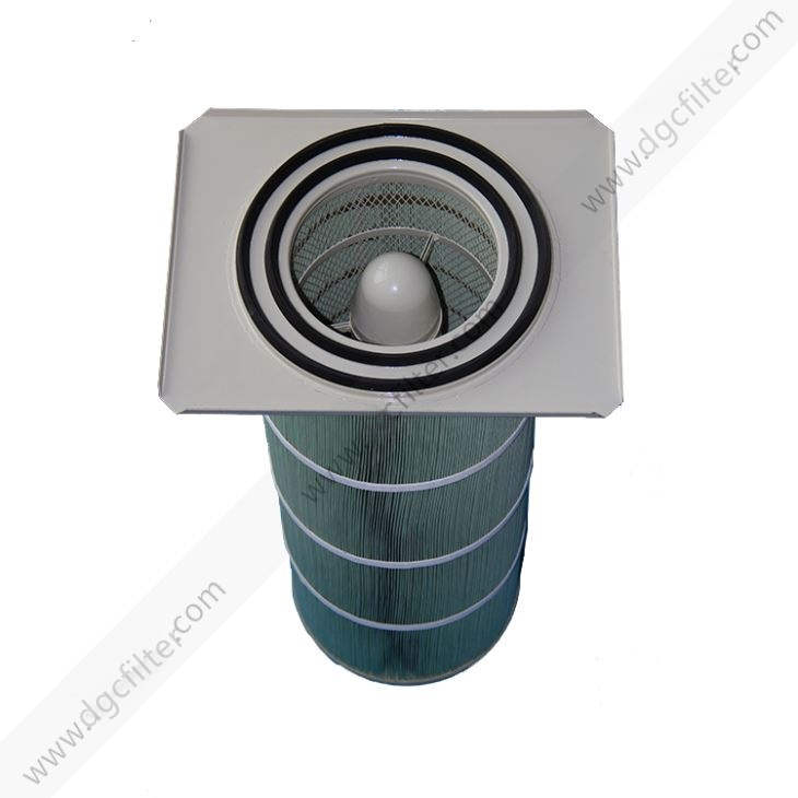 Replacement CAMFIL FARR HemiPleat Gold Cone Square End Cap Filter ...