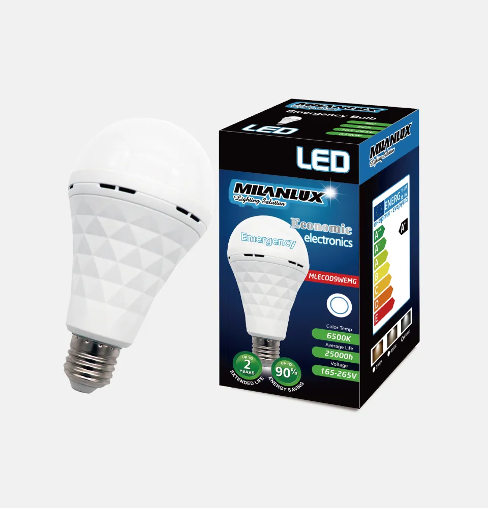 LED EMERGENCY BULB DIAMOND SERIES-MILANLUX