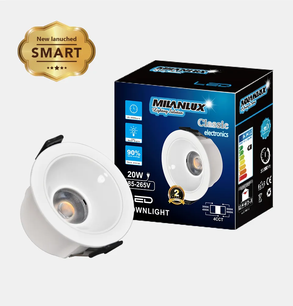 LED SPOT LIGHT, 4CCT LUXYRY SERIES-MILANLUX