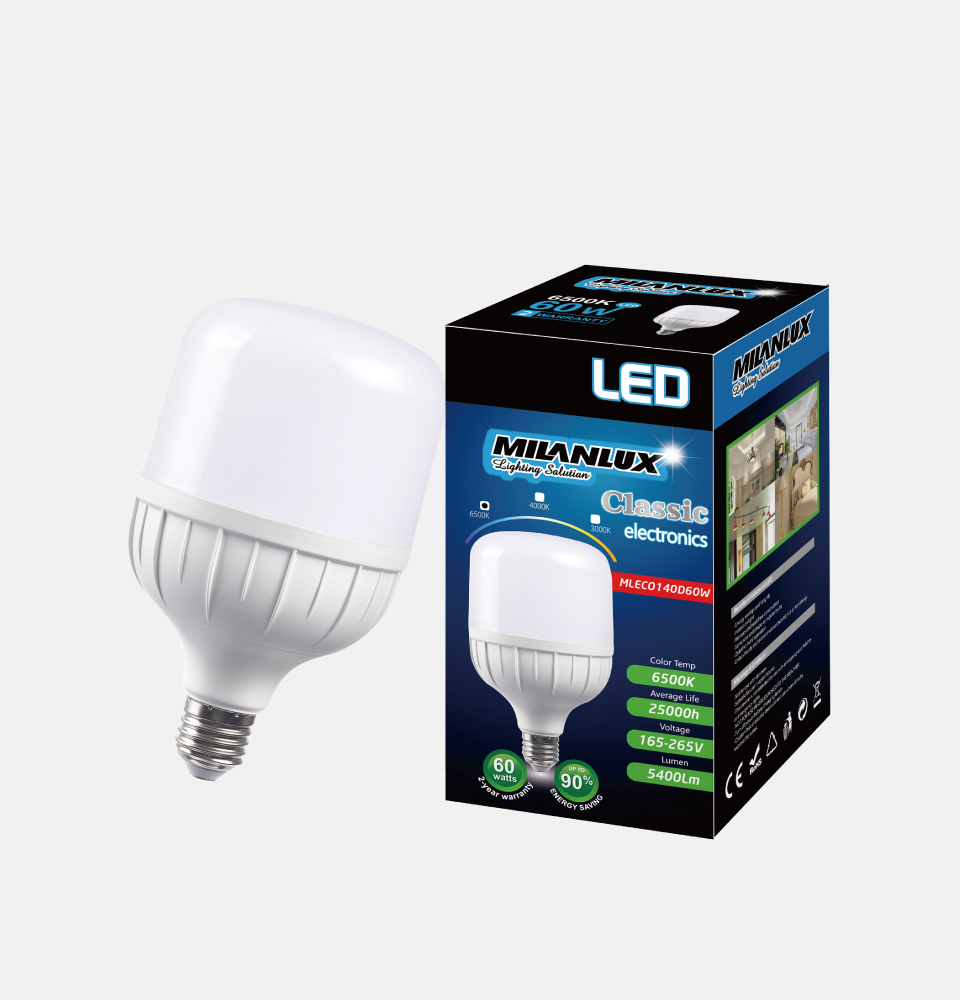 LED T.BULB ECOSTAR SERIES-MILANLUX