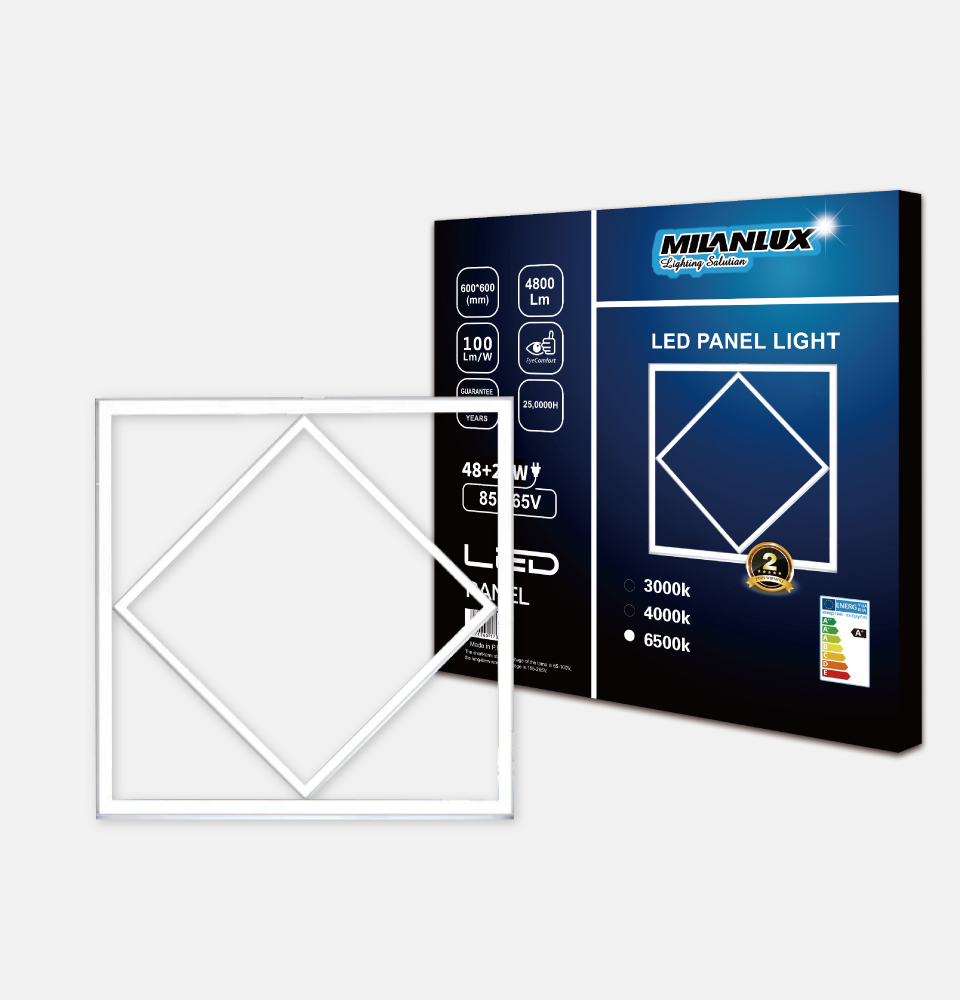 ROSLUX SERIES LED FRAME PANEL, DIAMOND SERIES-MILANLUX