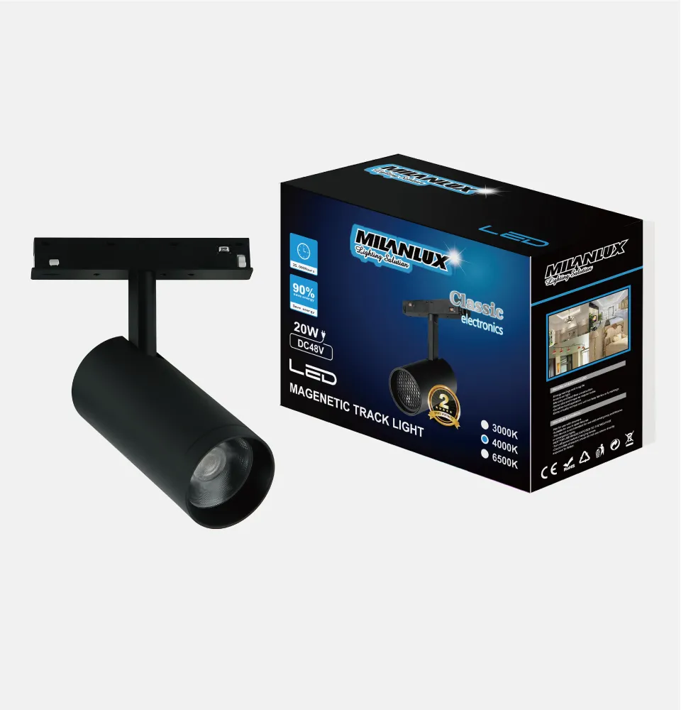 DC48V MAGNETIC TRACK LIGHT PENDENT SERIES-MILANLUX