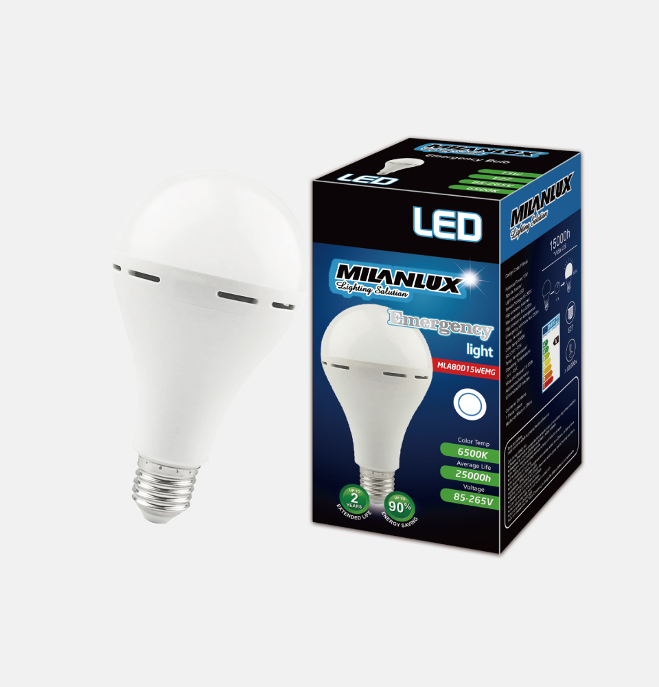 LED EMERGENCY BULB CLASSIC SERIES-MILANLUX