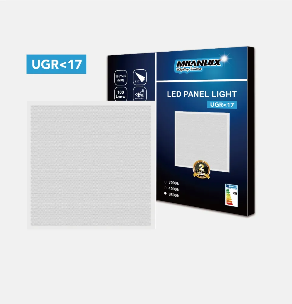 ANTI-GLARE UGR ＜17 SERIES LED PANEL-MILANLUX