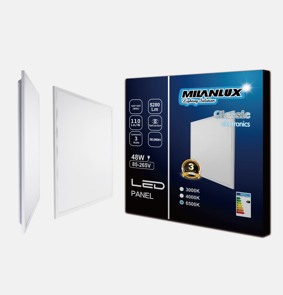 Backlit LED panel light - 600×600 Square Solution, Wholesale ...