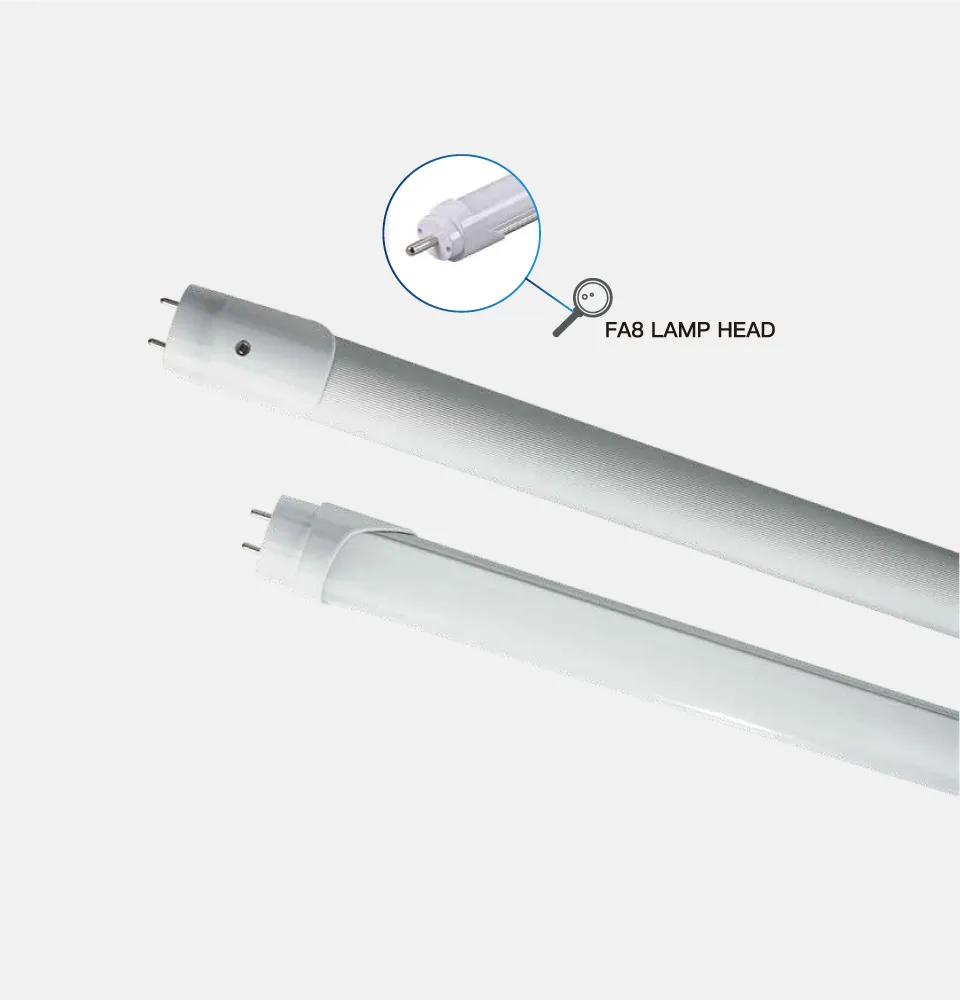 LED tube light - Aluminum + PC Series, Ideal for Multiple Applications
