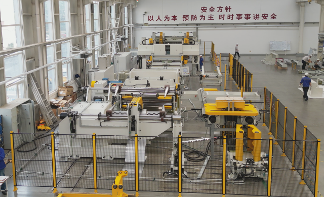 Multi-station transfer line exporting 2 production lines to USA with a ...