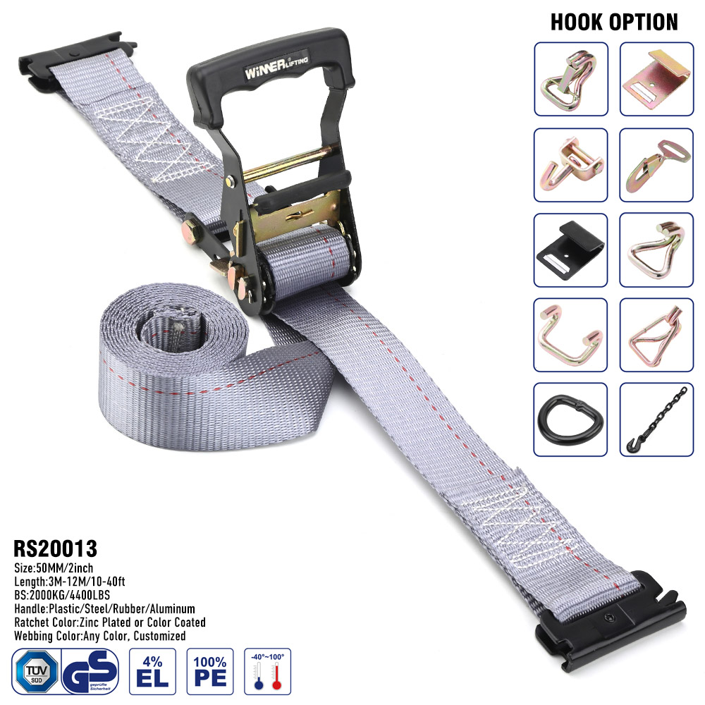 50MM E Track Strap for Cargo Lashing - High Quality Cargo Securing Solution