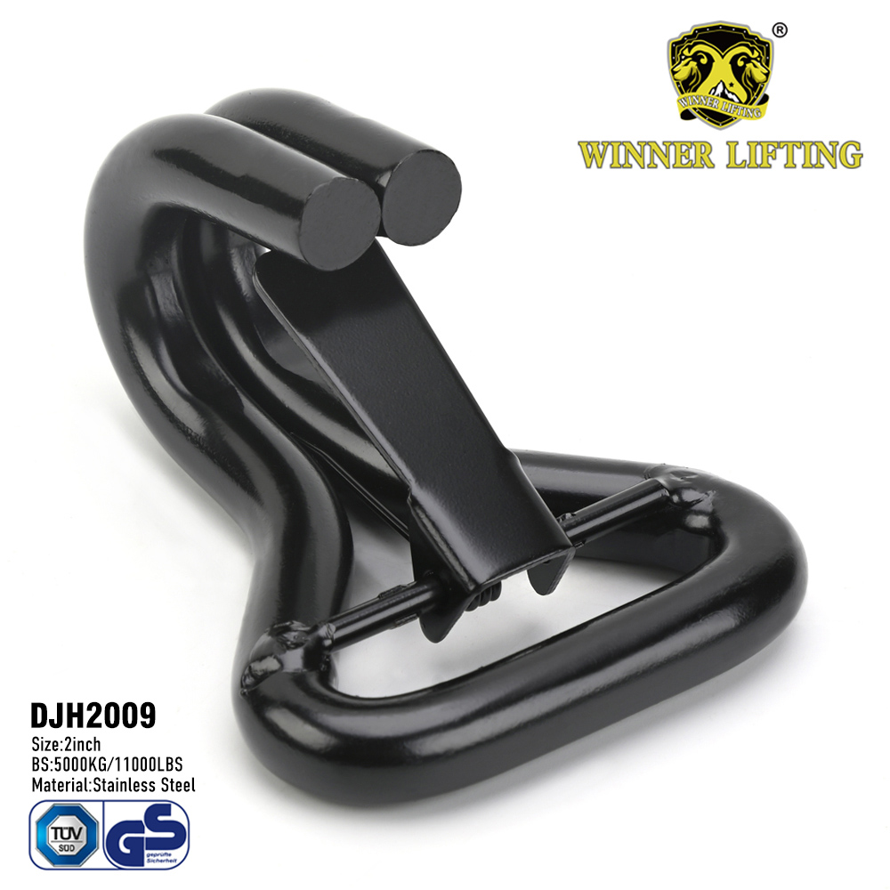2 Inch Double J Hook With Safety Latch - High Quality and Reliable ...