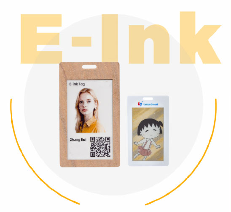 3.7" Epaper Staff ID Badge - Compact, Lightweight Electronic Badge with ...
