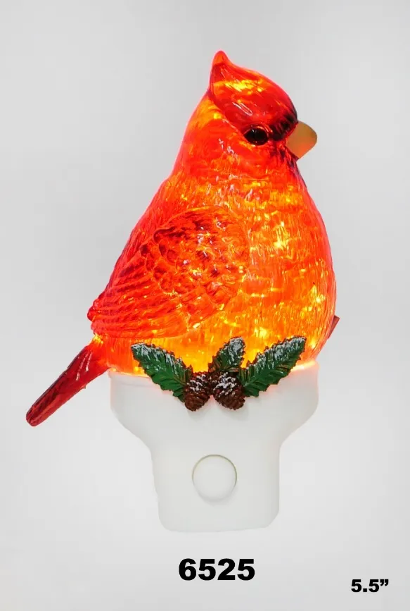 Cardinal Tree Glitter Globe: Add Sparkle to Home and Office, Ideal for ...