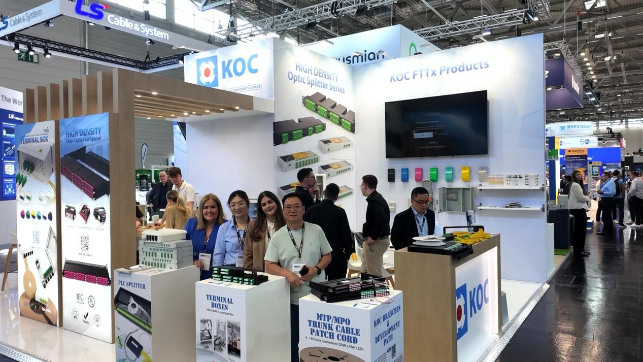 From June 3-5, 2025, KOC participated in ANGA COM 2025 in Cologne-KOC