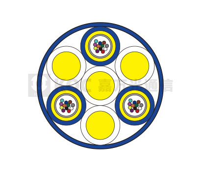 Multi-core armored optical fiber cables-KOC