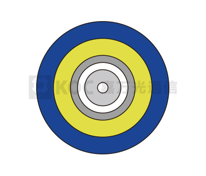 Simplex Flexible steel tube armored optical fiber cables-KOC