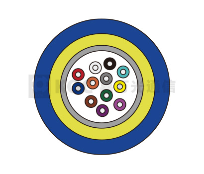 Single Tube Multi-core armored optical fiber cables-KOC