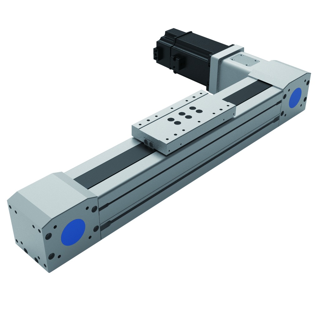 FEBTHC80 European standard timing belt semi-enclosed linear rail built ...