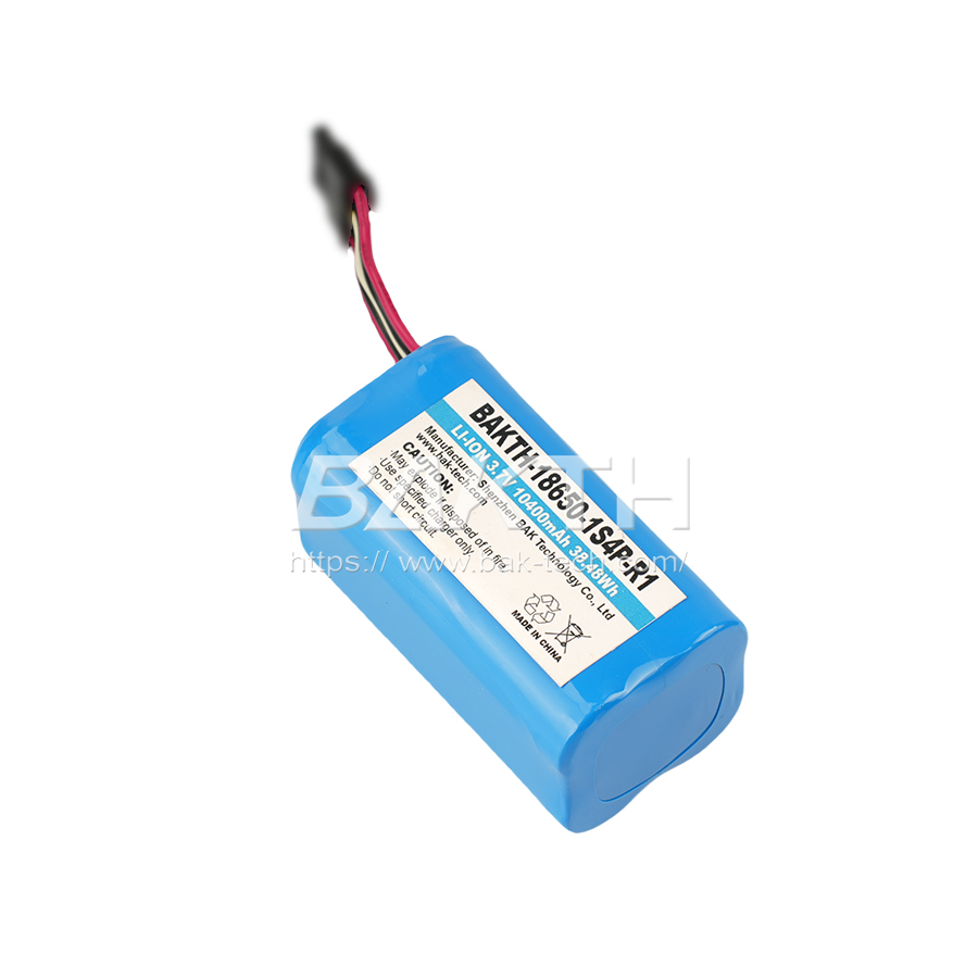 1S4P / BAKTH-18650-1S4P-R1, 3.7V, 10400 mAh, 38.48 Wh-BAKTH Technology