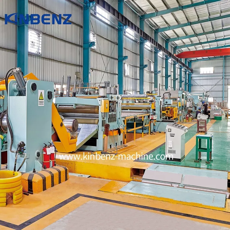Steel Coil Slitting Machine,Rotary Shear Cut To Length Line,High Speed ...