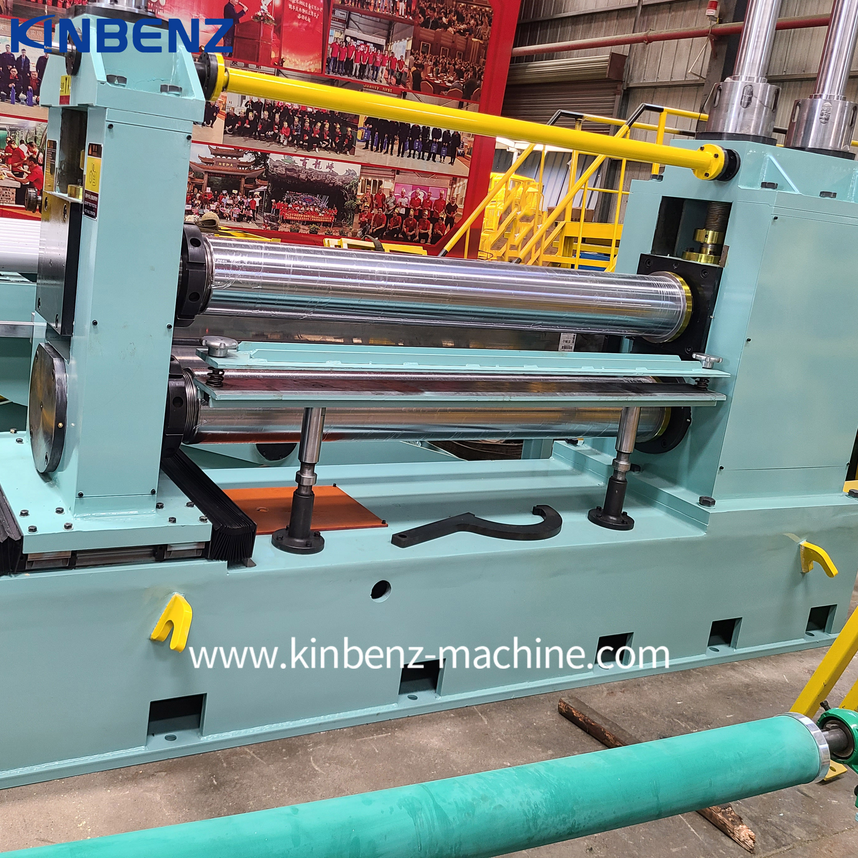 Clean Edges High Performance Automatic Stainless Steel Coil Slitter-kinbenz