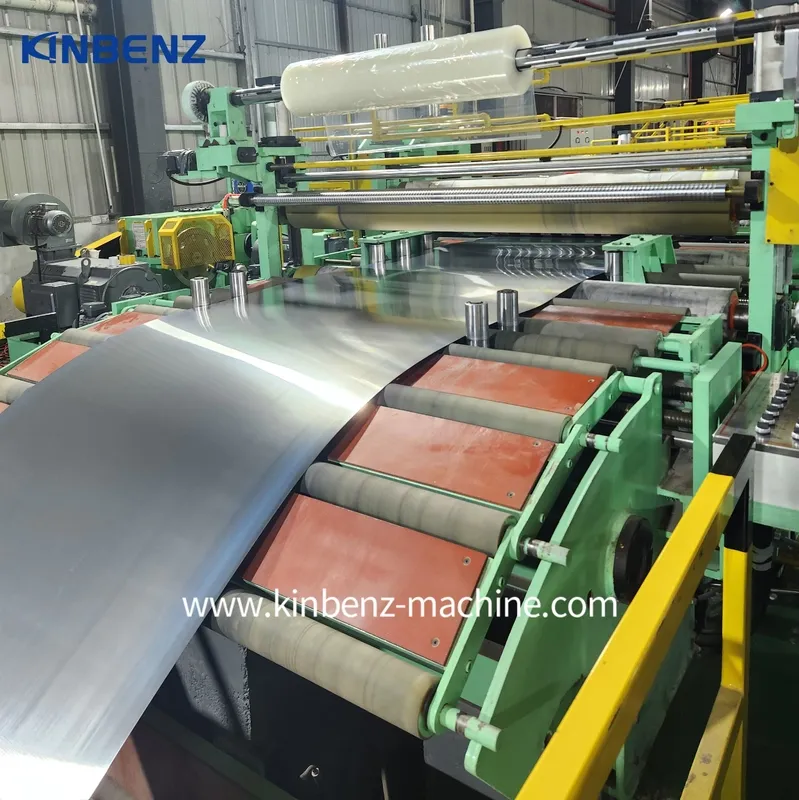 Steel Coil Slitting Machine,Rotary Shear Cut To Length Line,High Speed ...