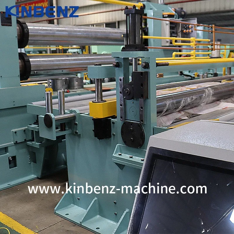 Steel Coil Slitting Machine,Rotary Shear Cut To Length Line,High Speed ...