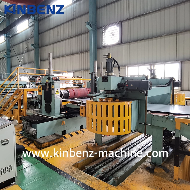 PPGI Sheet Metal Coil Cutting Machine Coil Slitting Line With Double ...