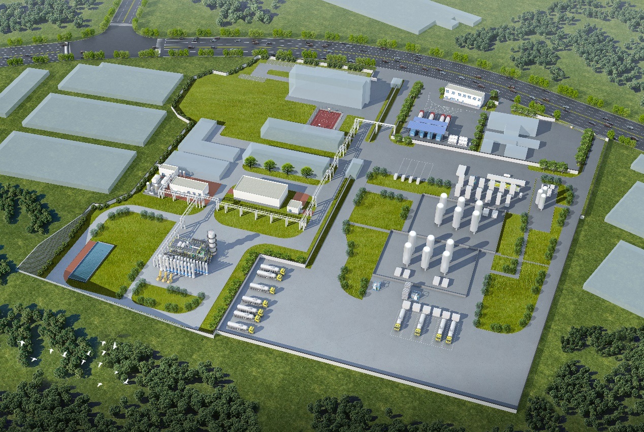 Hanlan hydrogen production and refueling combined mother station (EPC ...