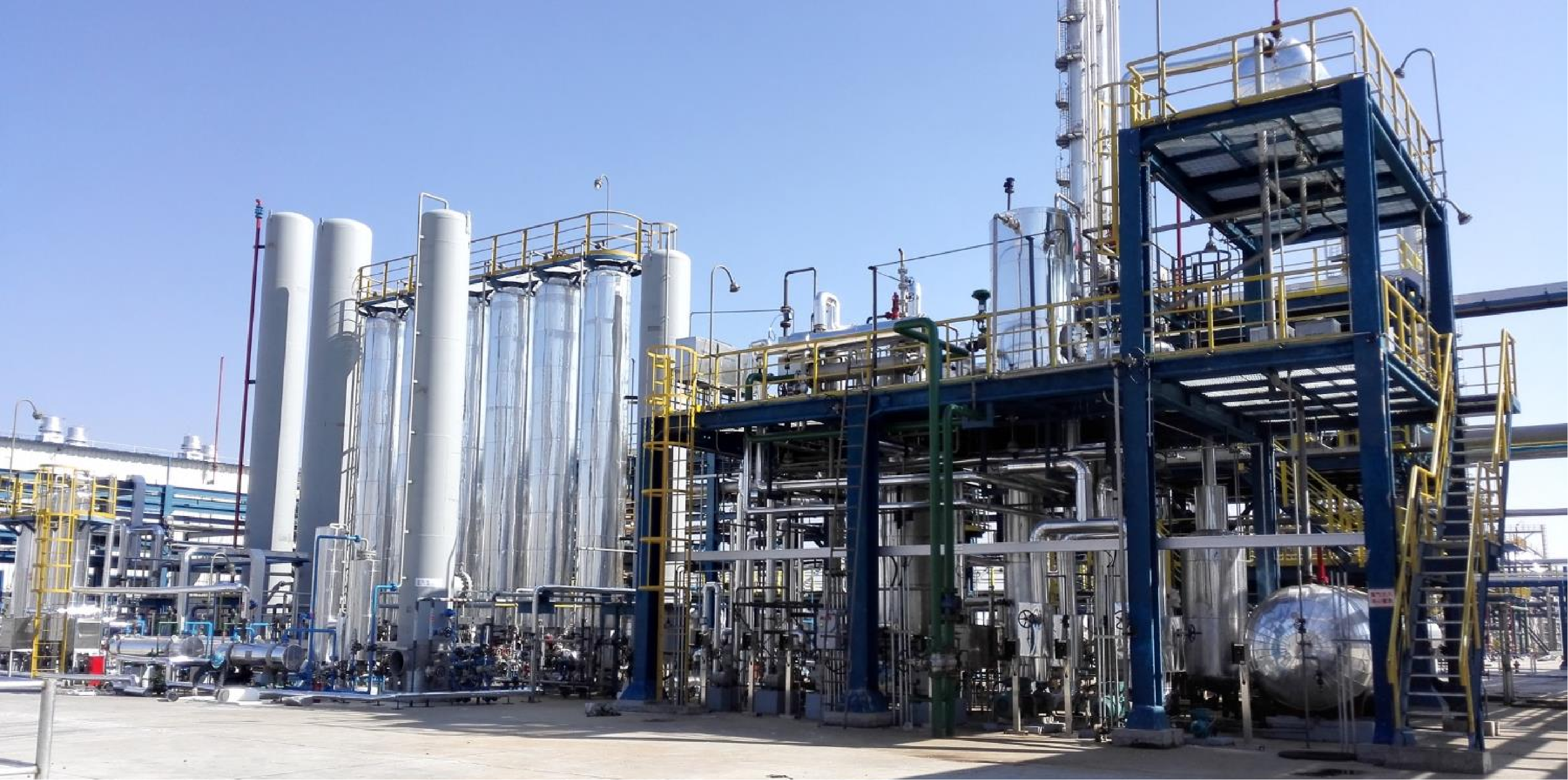 The methanol cracking hydrogen production unit