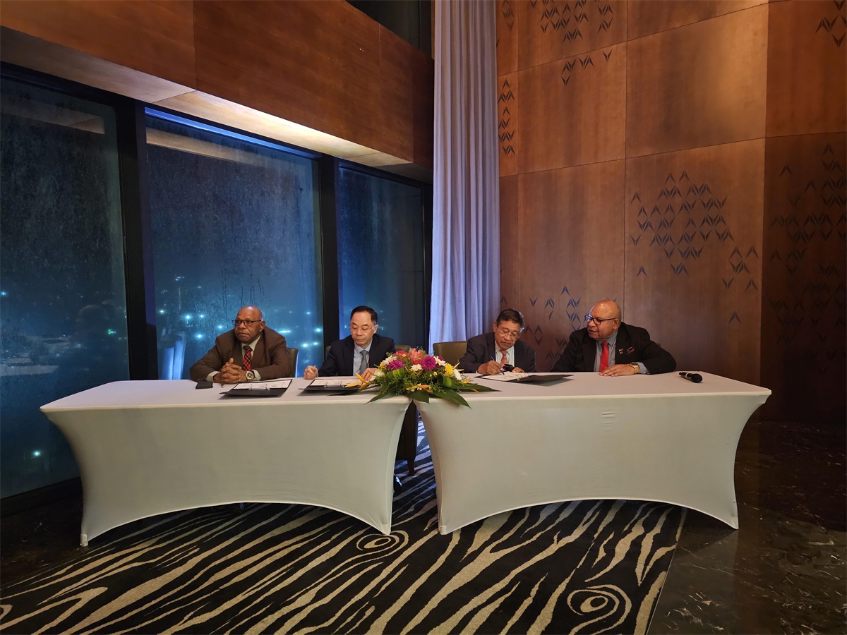 “Belt and Road” adds a new chapter: HOUPU and Papua New Guinea National ...