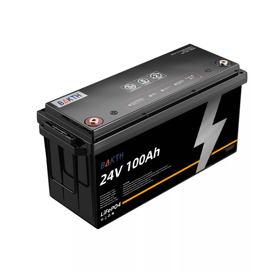 24V 100Ah RV Lithium LiFePO4 Battery-BAKTH Technology