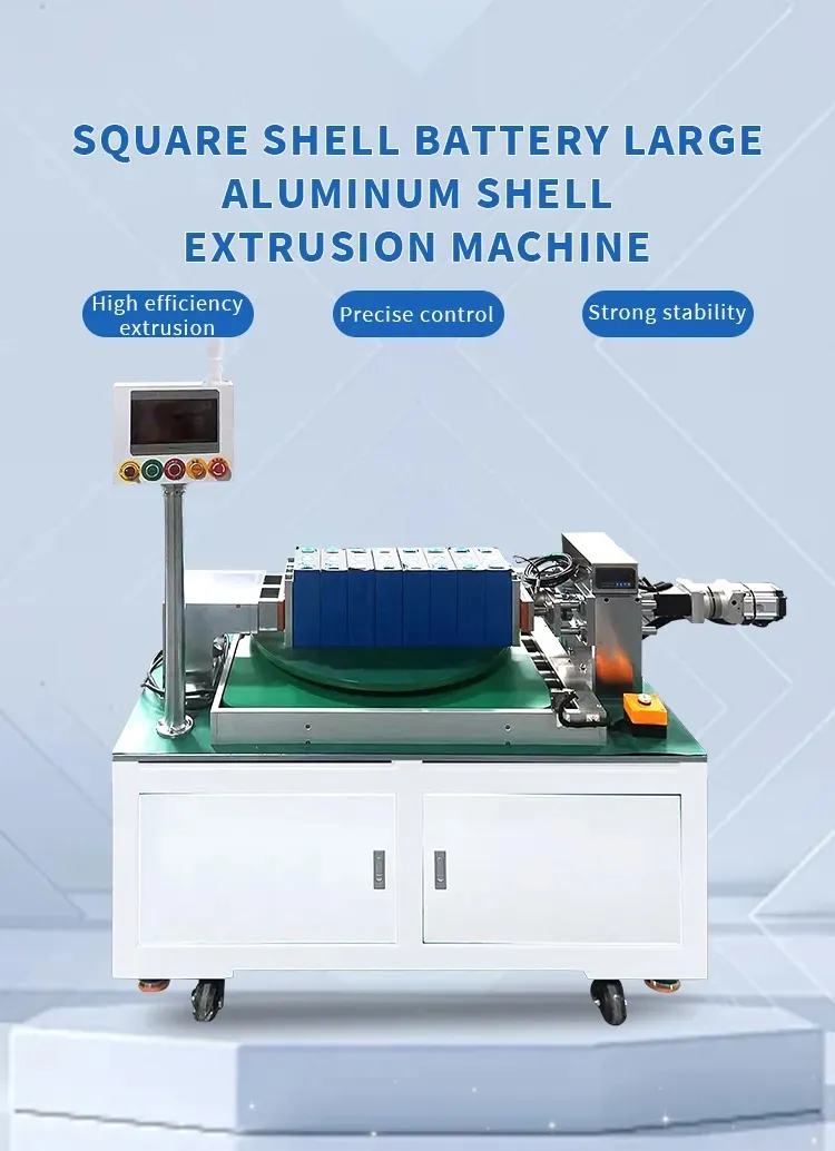 Aluminum Shell Prismatic Lithium Battery Extrusion Machine Prismatic ...