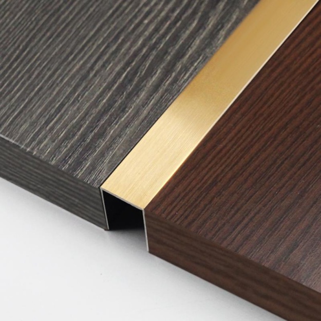 201 304 U-Shaped Stainless Steel Edge Protector for Glass Shelves ...